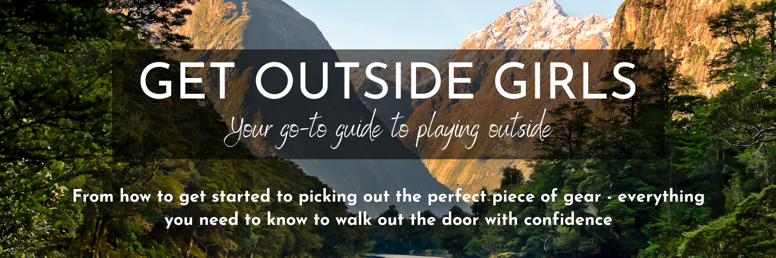 Get outside girls